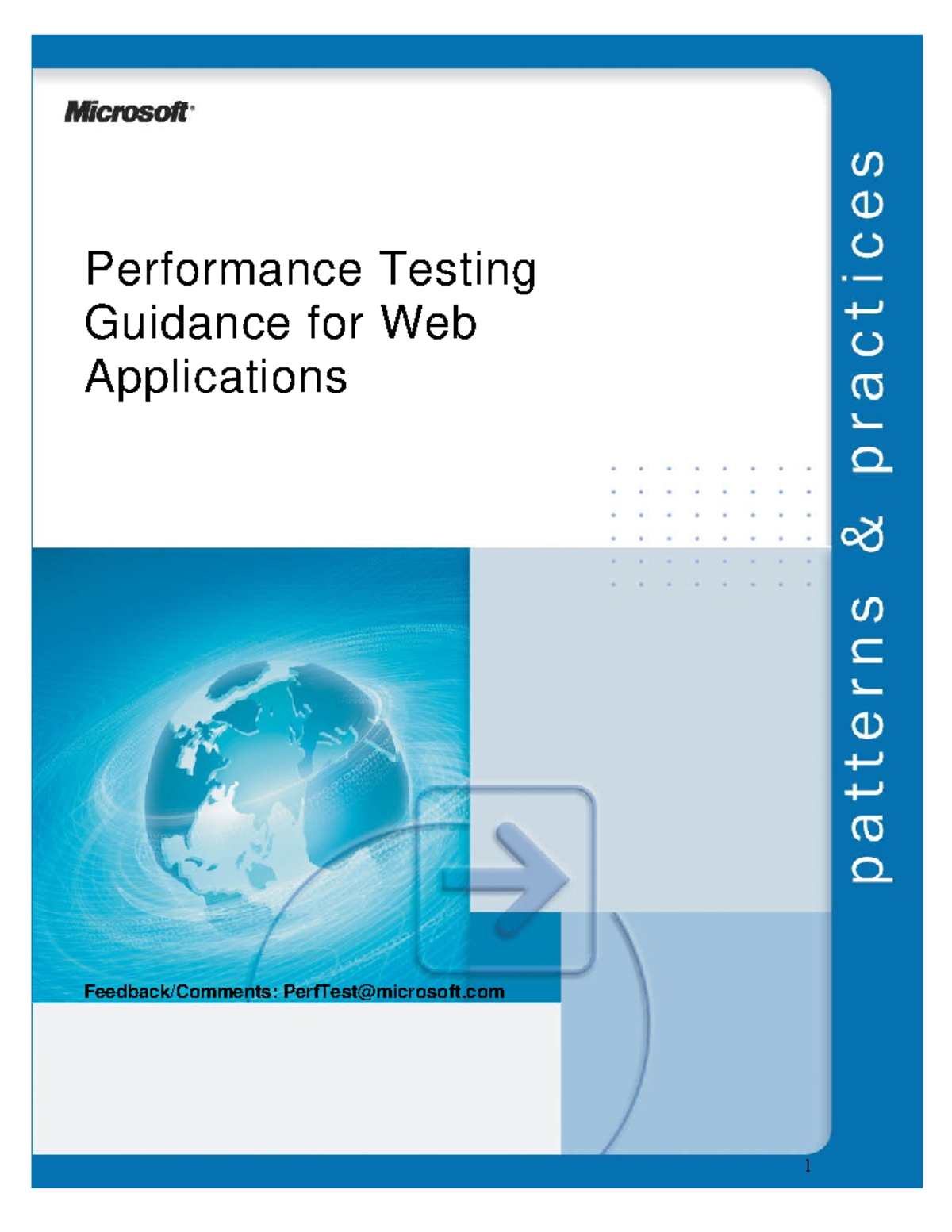 Performance Testing Guidance for Web Applications - ####### 1 ...