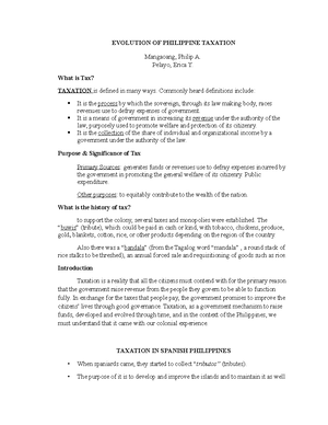 3 - History - 3. CUSTOMS OF THE TAGALOGS (1589) The Customs of the ...