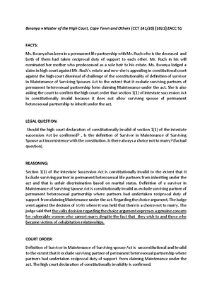 2. Domicile Notes - DOMICILE A. DEFINITION A person’s legal home. That ...