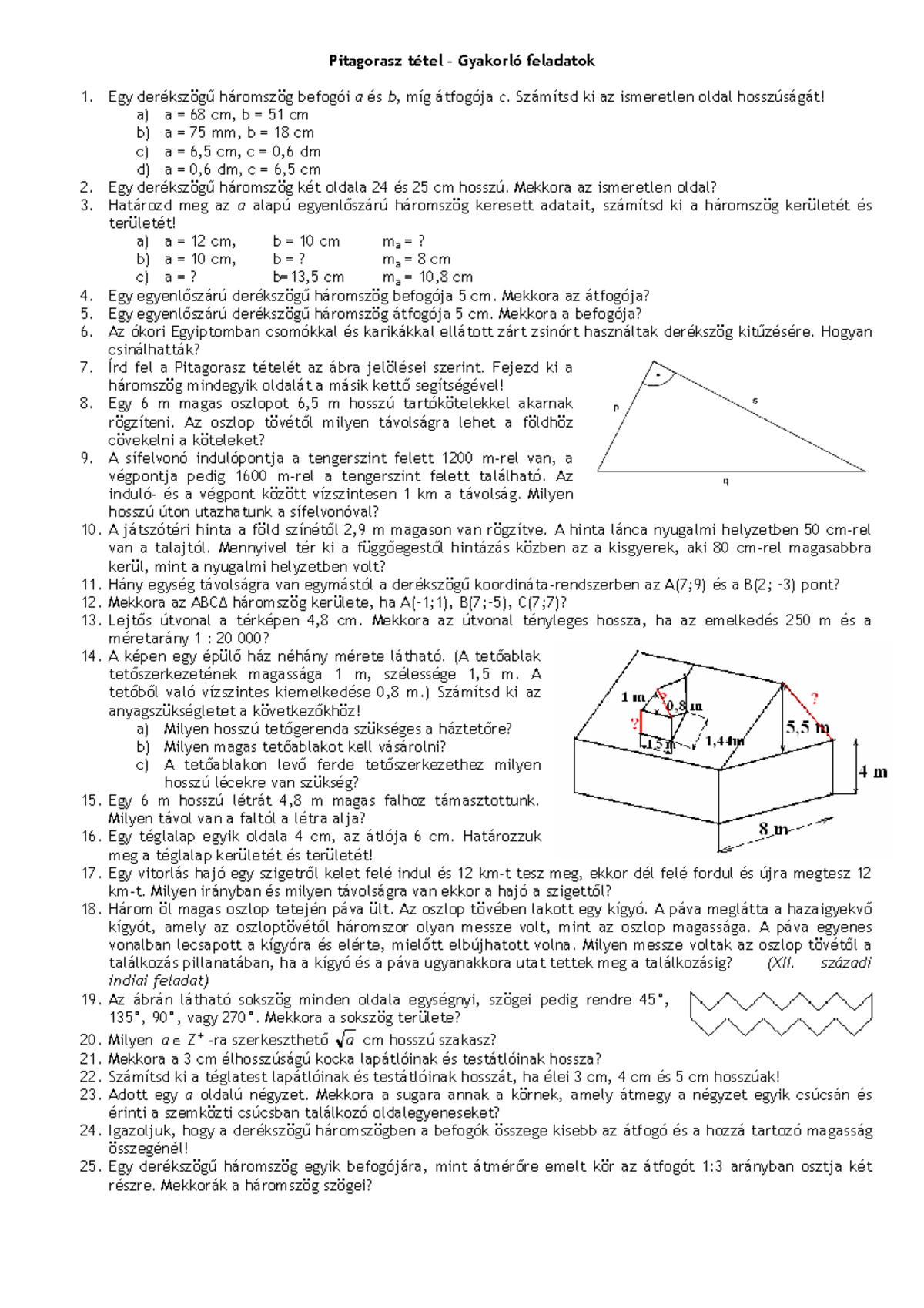 OH-MAT07MB Felmérő Kérdések és Megoldások 2022 - Studocu