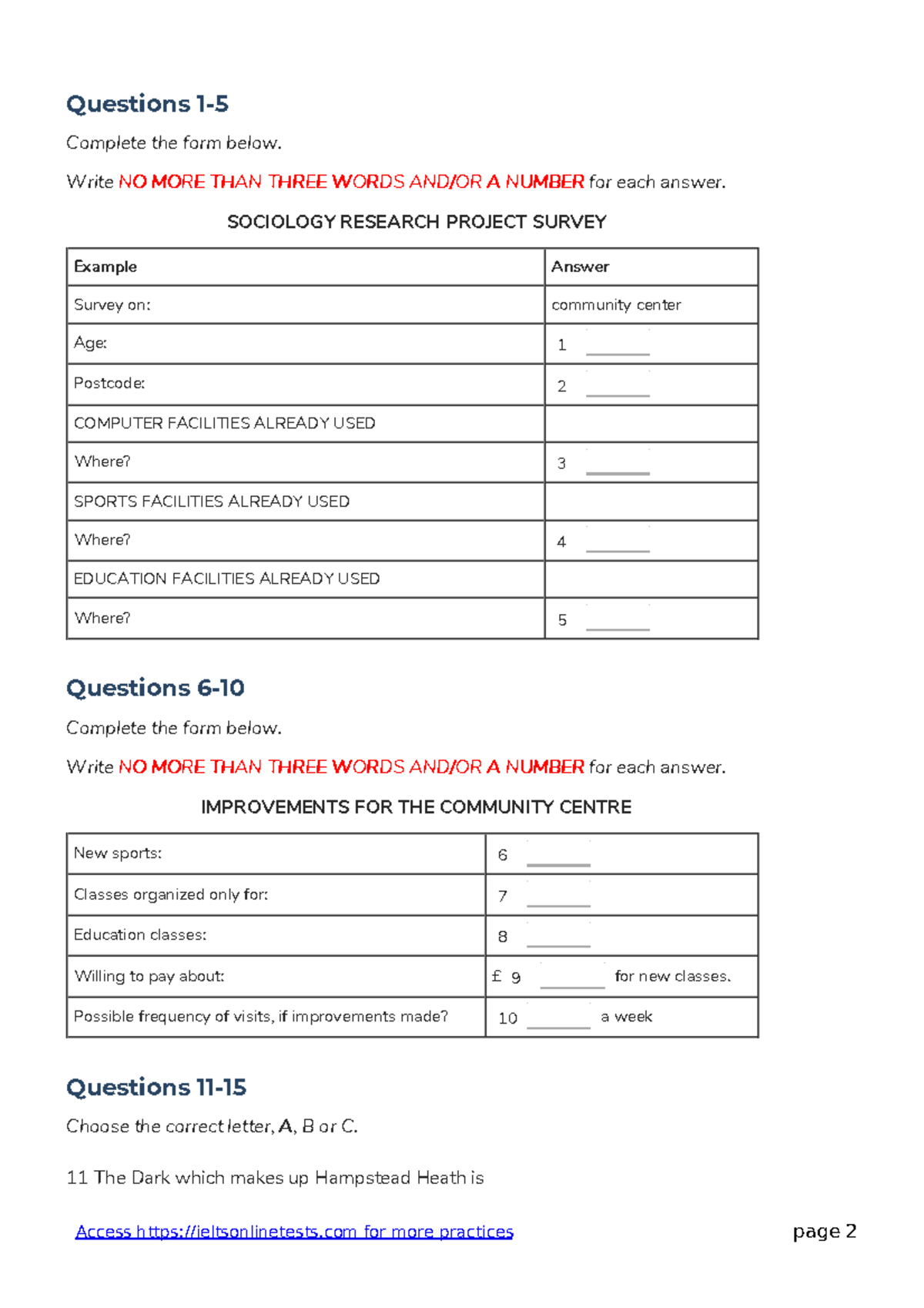 Sociology Research Project Survey - Practice Questions - Studocu