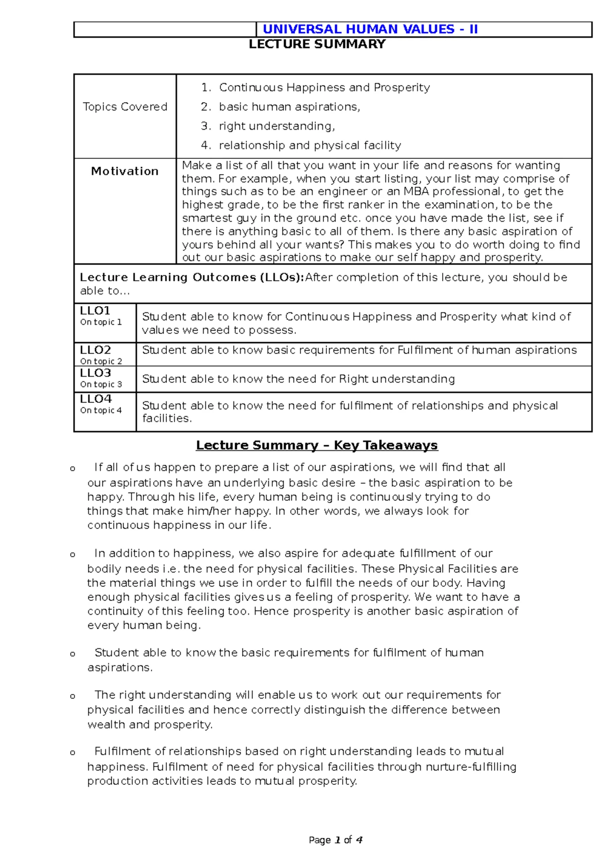 UHV2 - Self-Exploration: natural acceptance and experiential validation ...