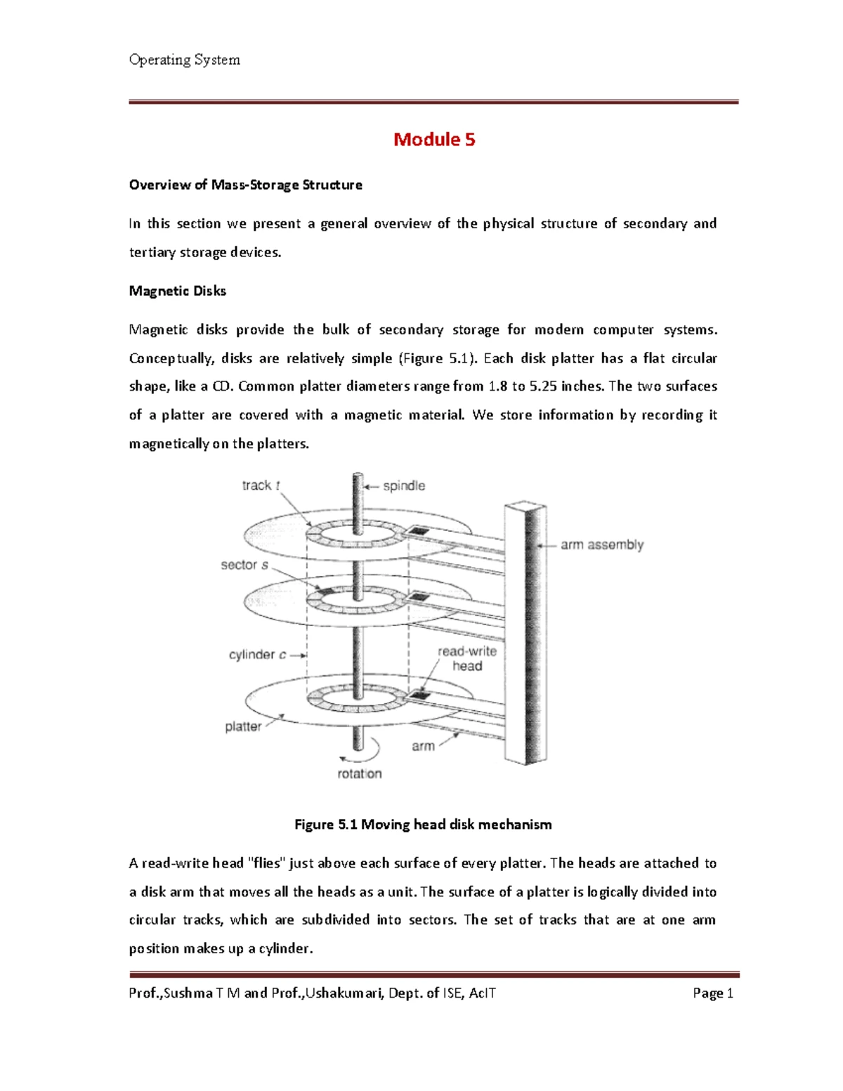 Operating Systems Lab Manual BCS303 - AIT 2023-24 - Studocu