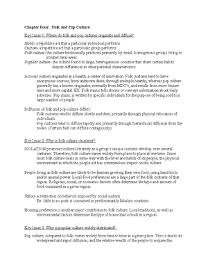 AP Human Geography Chapter 7 Ethnicity - Chapter Seven: Ethnicity Key ...