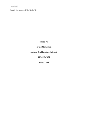 Tazou Alitagba PHL-260 2-2 Project Proposal - Tazou ALITAGBA PHL-260 ...