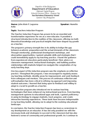 Emcee Script for Field demo - Emcee Script for Ms. Arianne Ravile and ...