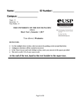 Computer Science - CS111 - USP - Studocu