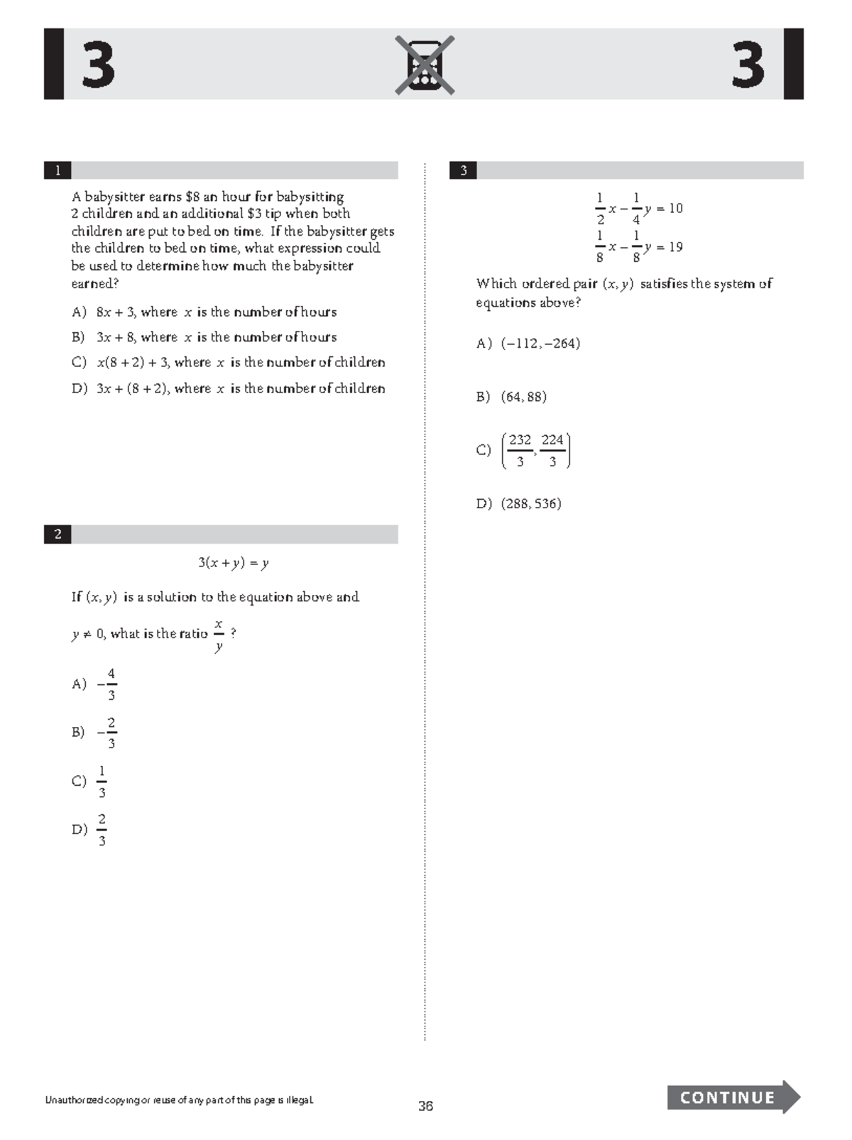 PSAT 10 Practice Test #1 (MATH) – College Board Review Questions - Studocu