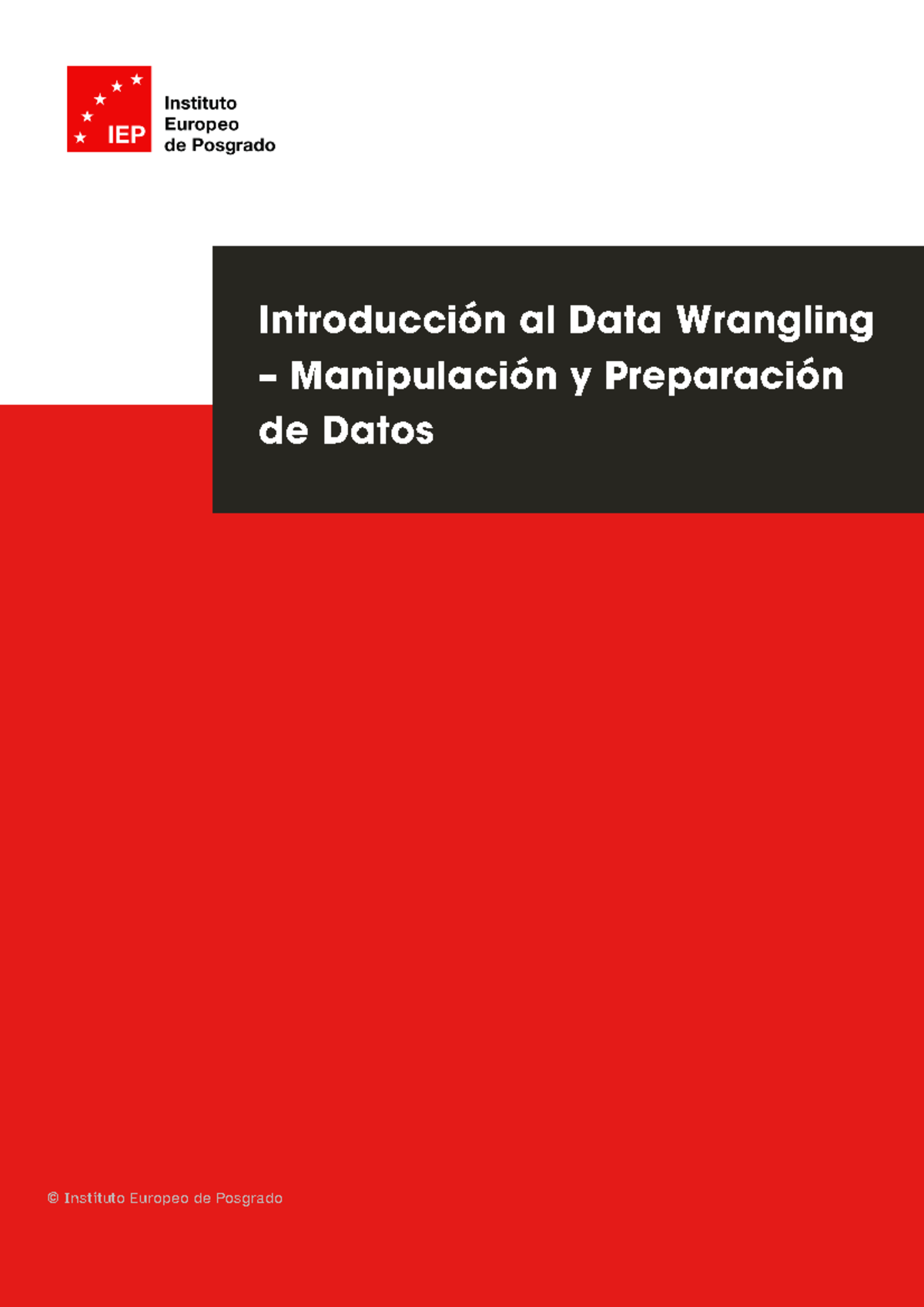 Clase 1 - Introducción al Data Wrangling: Manipulación y Preparación de ...