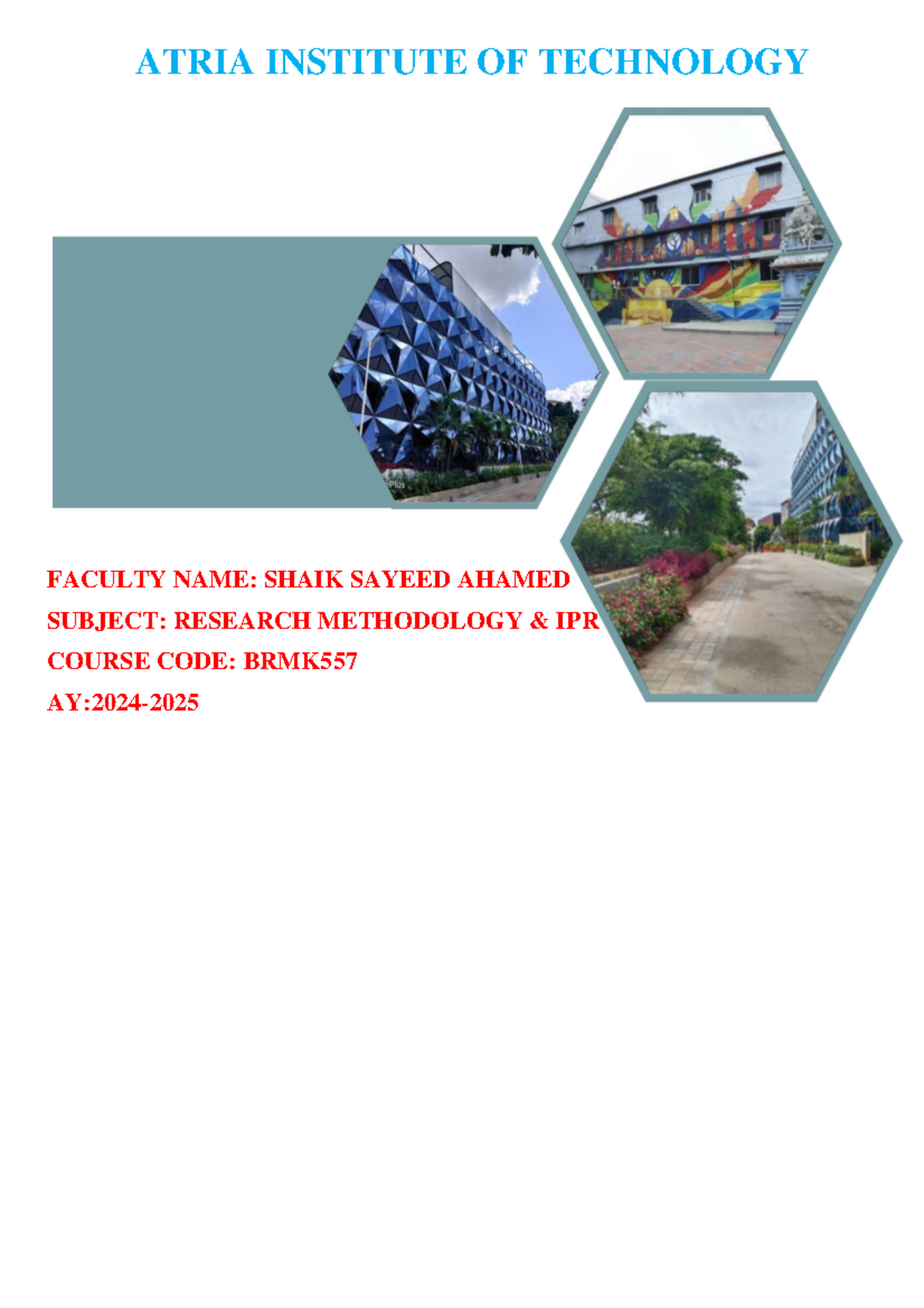 Research Methodology IPR (BRMK557) - Module 3: Intellectual Property ...