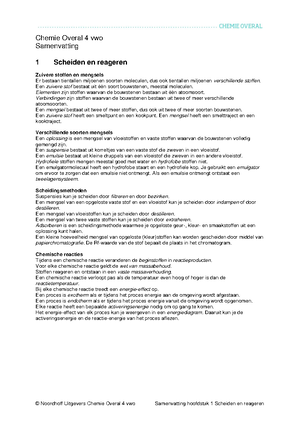 Chemisch Rekenen: Stappenplan en Formules voor Scheikunde - Studeersnel