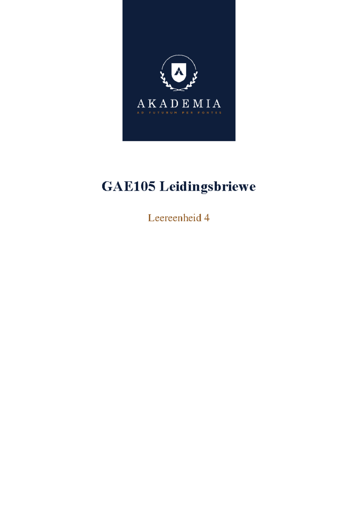 GAE105 Final Exam: Vraag, Aanbod en Elastisiteit in Ekonomie - Studocu