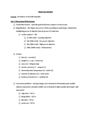 Lab 6: Histology of Mammalian Tissues (Biology 107) - LAB 6. HISTOLOGY ...