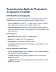 GEOG 101 Lecture notes - BYU - Studocu