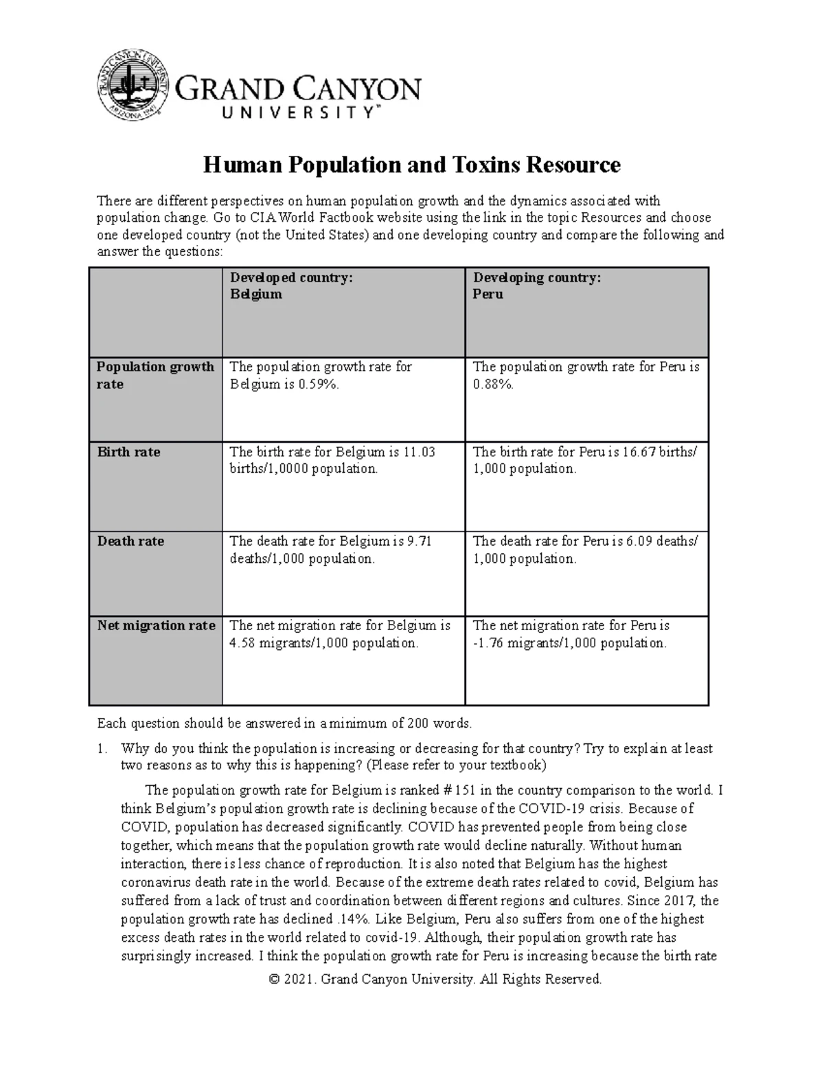 BIO 220 RS Human Populations: Dynamics of Toxins in Germany & India - Studocu