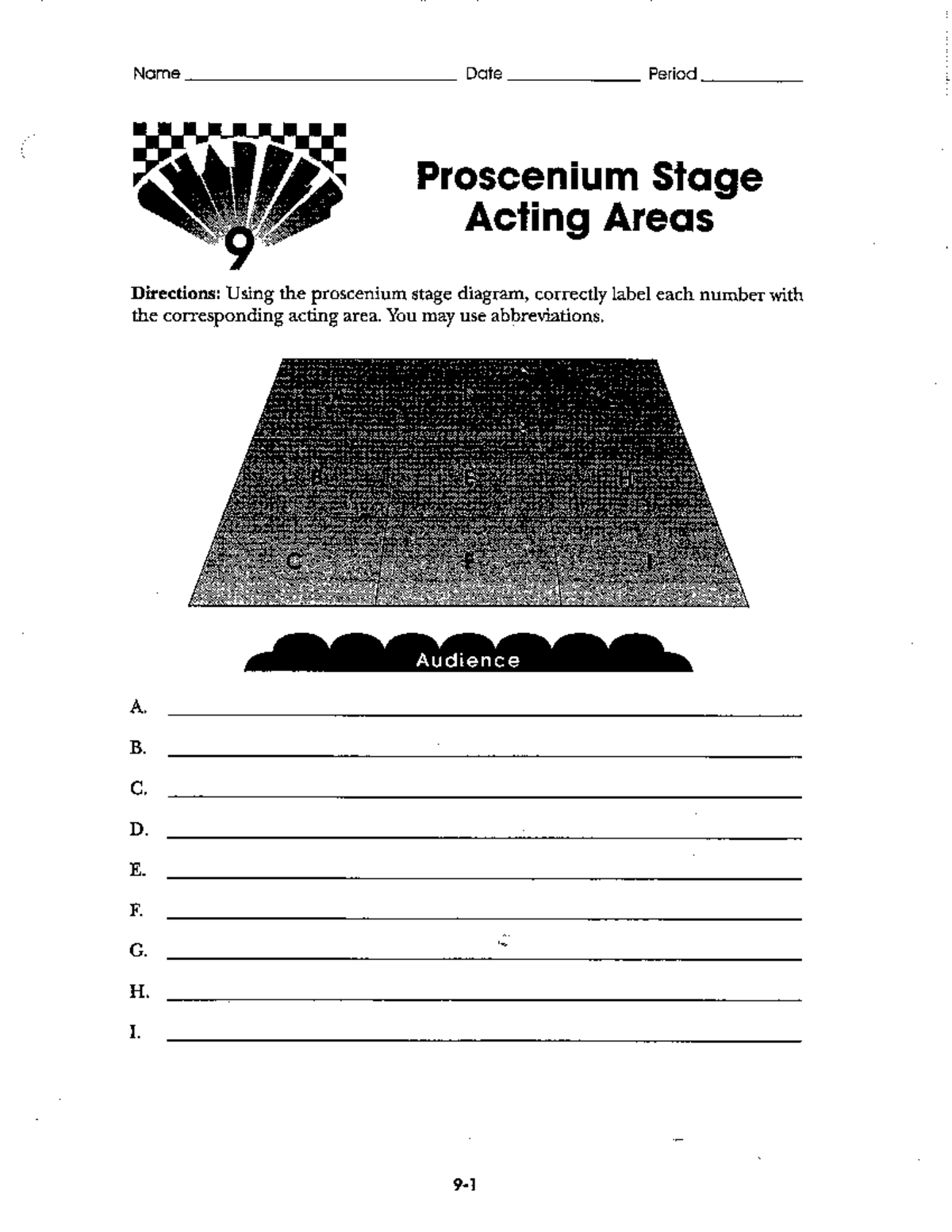 1 - Student Complete Notes on Basic Stage Movements and Terminology ...