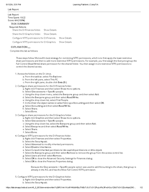 14.3.14 - Harden a Switch (Graded Simulation) - Pass Status:Pass Required Score: 100% Lab Report ...