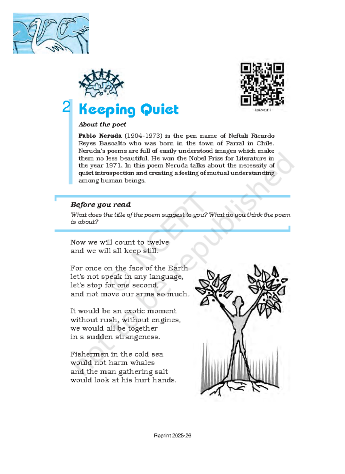 Lefl112 - Analyzing Pablo Neruda's "Keeping Quiet" Poem - Studocu