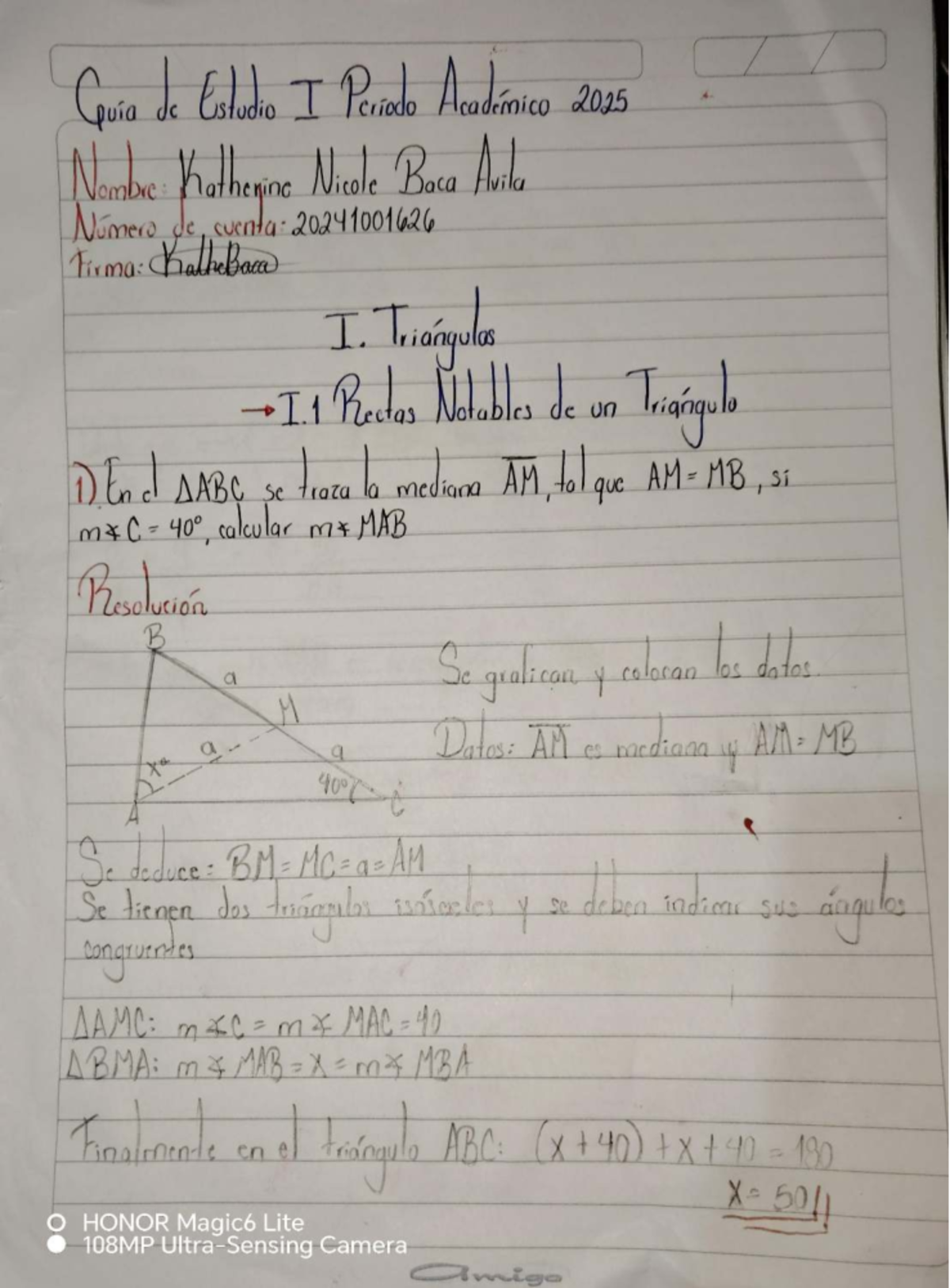 Guía de estudio 1 (MM-111) Katherine Baca, 20241001626 - Nooneo de ...