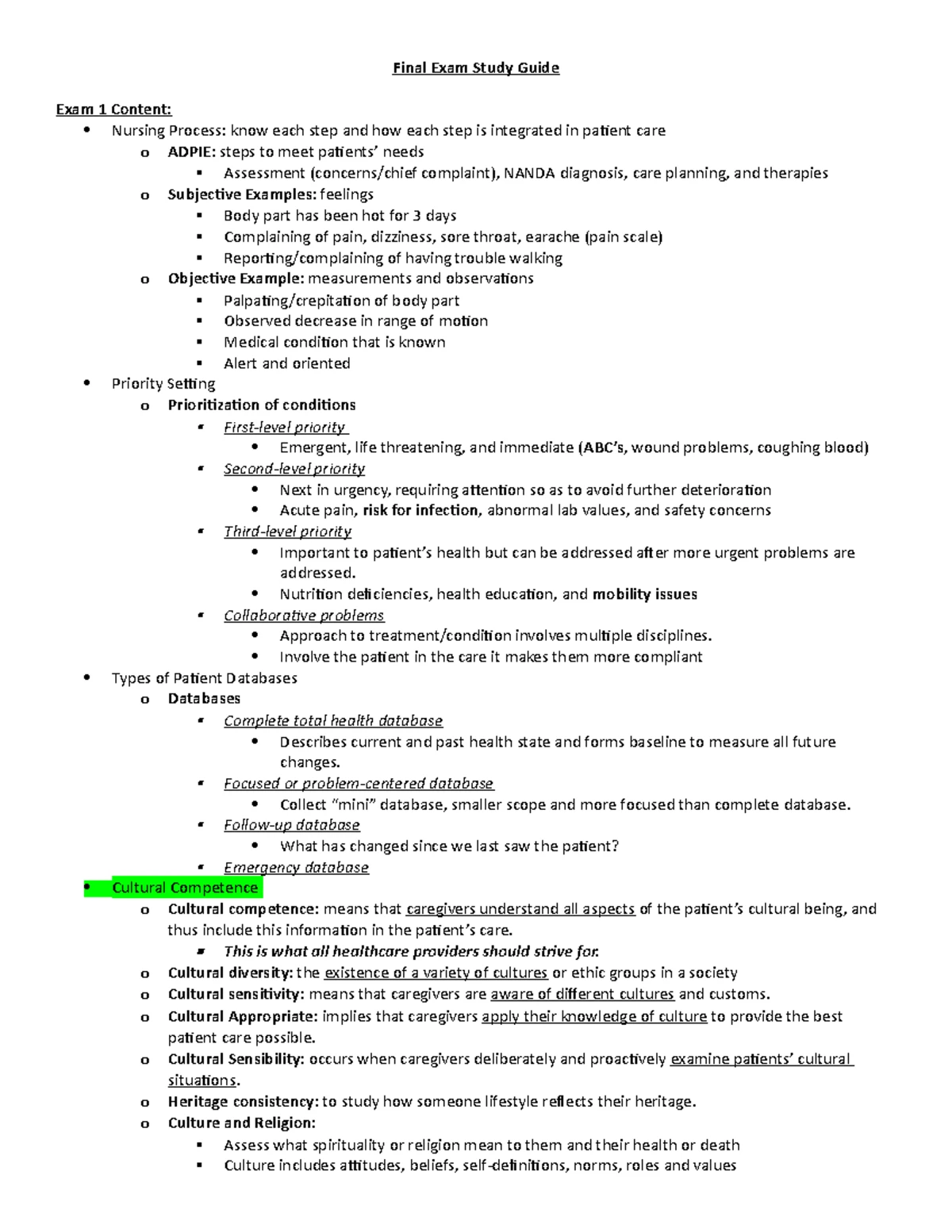 ATI Test Taking Strategies Seminar Guide for Success - Studocu