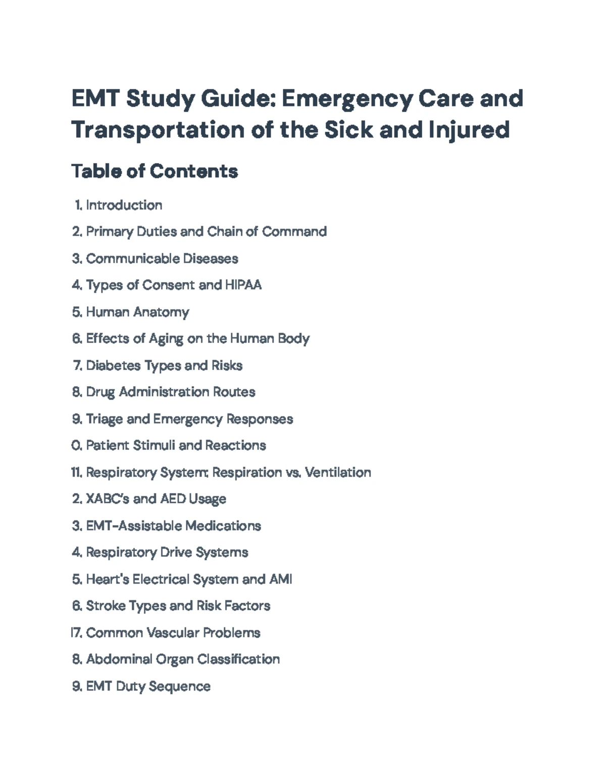 Comprehensive Emergency Medical Protocols & Management Guide (SNHD ...