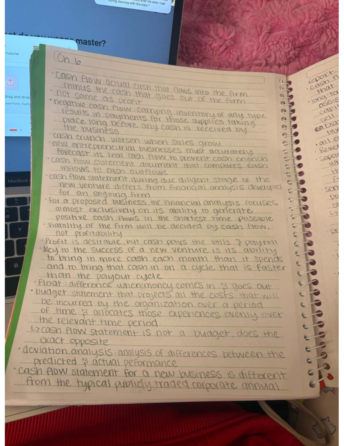 Cash Flow Analysis for New Ventures: IMG_3544 Report - Studocu