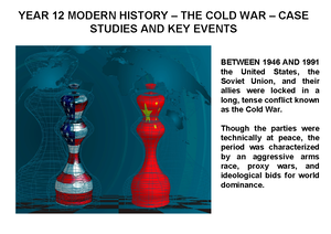 Year 12 Modern History - The Cold War - Source Booklet - Section 13 ...
