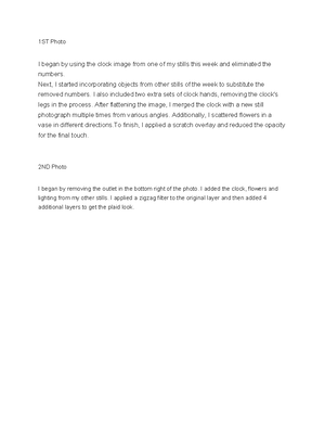 [Solved] 21 Photo Shoot II Lens Aperture Control and Depth of Field ...