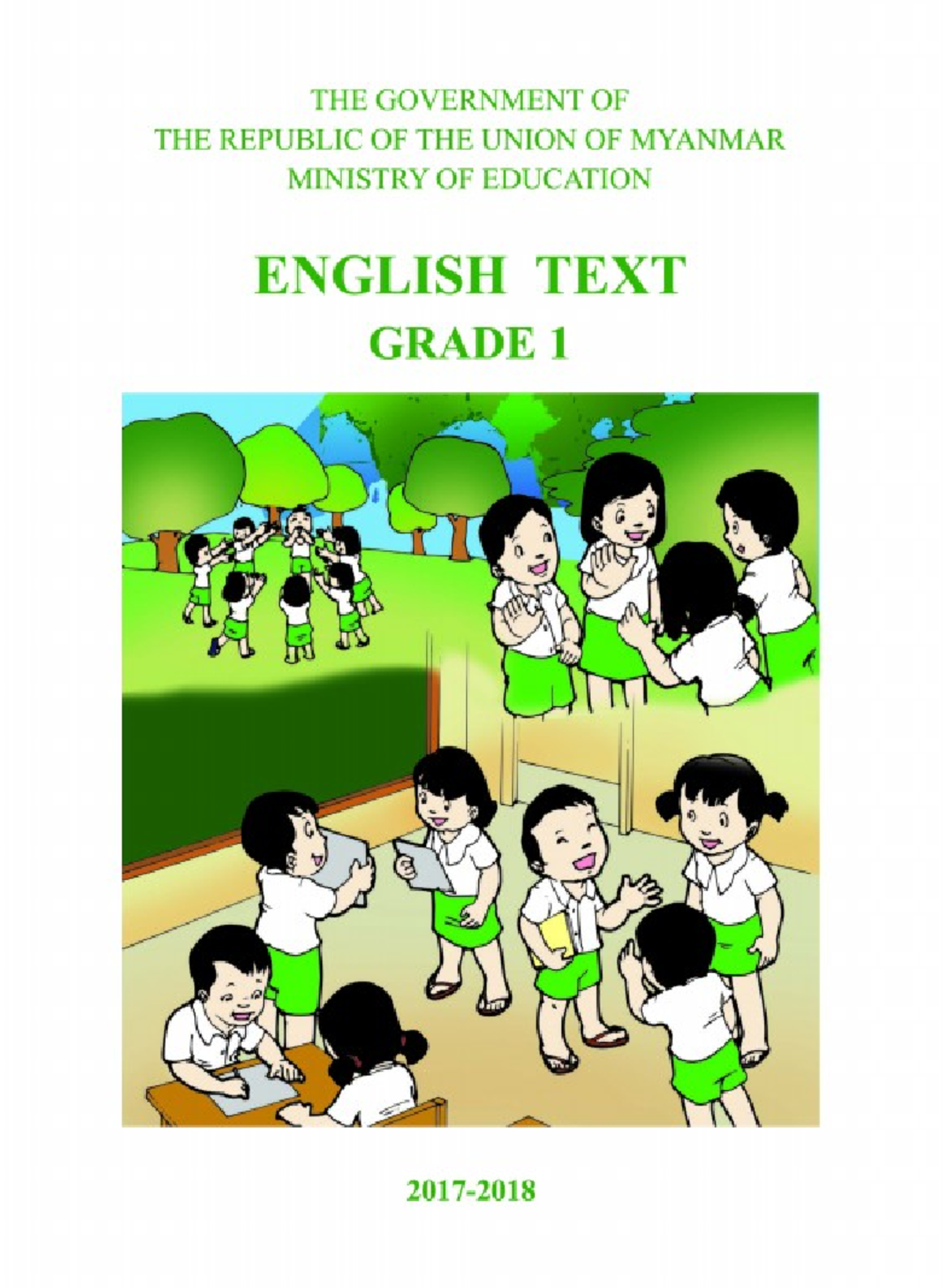 G1 English Textbook - Unit 1: My Friends & Unit 2: Things Around Us ...