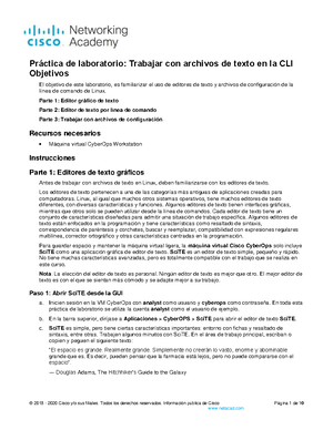 Ciberseguridad RESPUESTAS DE CURSO - Un especialista en ciberseguridad ...