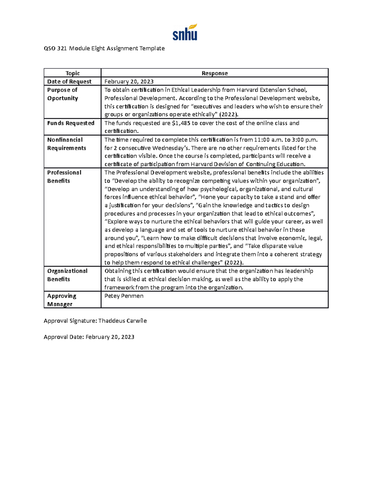 QSO 321 Module Eight Assignment Template - QSO 321 Module Eight ...