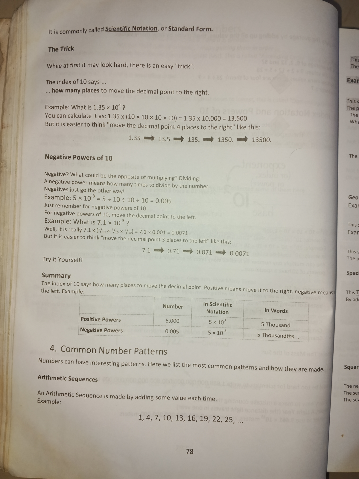 CS PDF 2026: Understanding Scientific Notation and Patterns - Studocu