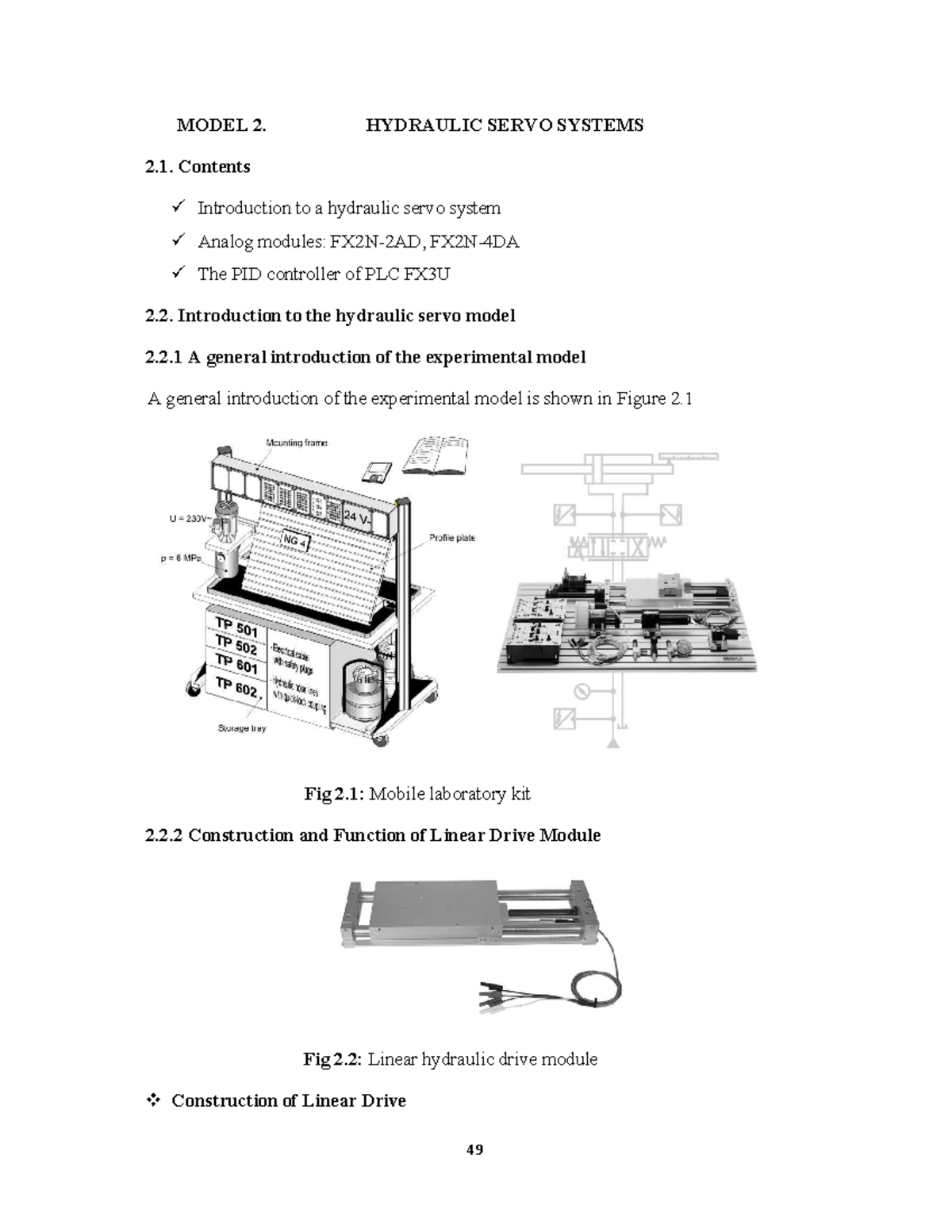 M2 Hydraulic Servo Systems: Overview and Technical Insights - Studocu