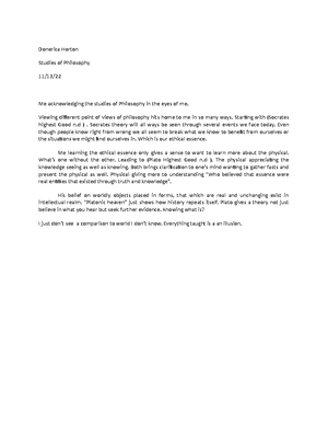 Ancient Greek Philosophers Touchstone Task 1 Worksheet - Name: Maria Pineda Date: December 21 ...