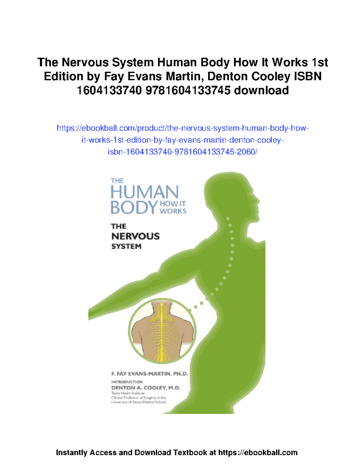 The nervous system: Understanding human body functions (HB(Nervous) P3 ...