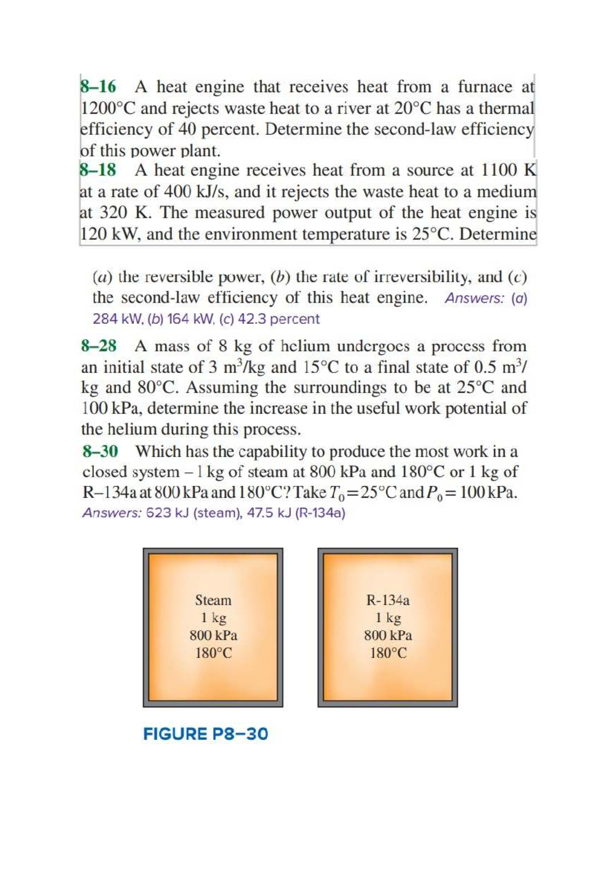 Thermo 1: Heat Engine Efficiency and Exergy Analysis - Studocu