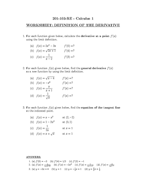 AP Calculus CM: Volumes of Solids of Revolution Curriculum Module - Studocu