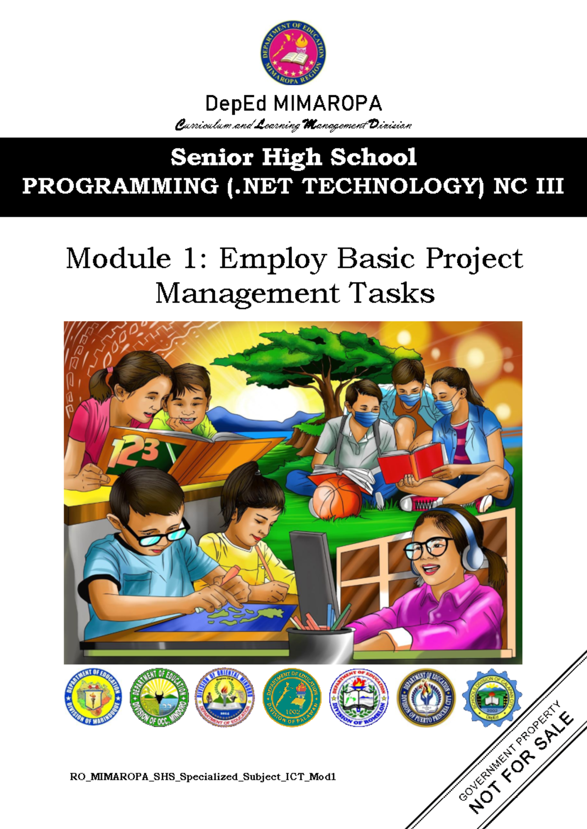 Programming (.NET Technology) NC Module 1: Basic Project Management ...
