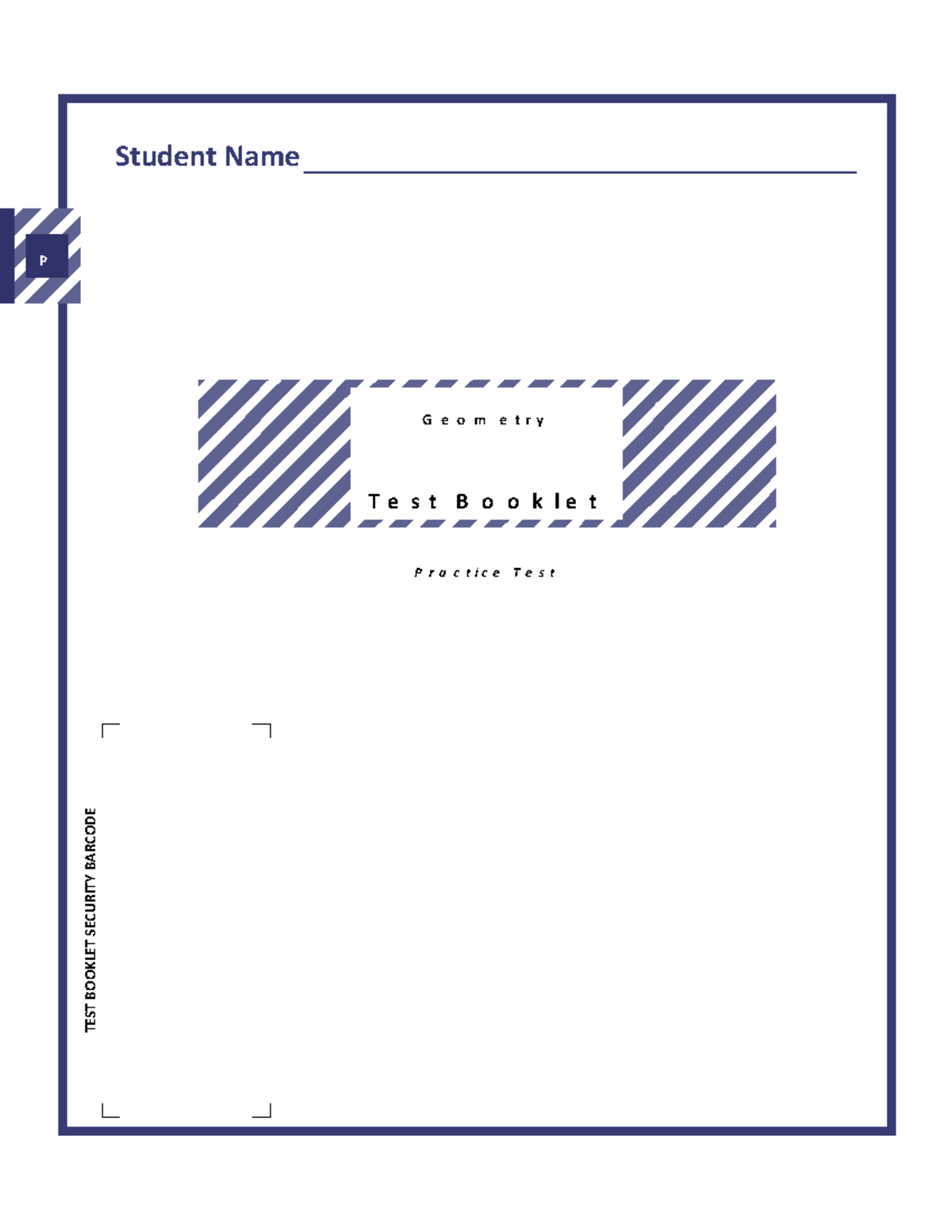 Geometry Practice Test: Units 1 & 2 with Calculator Instructions ...
