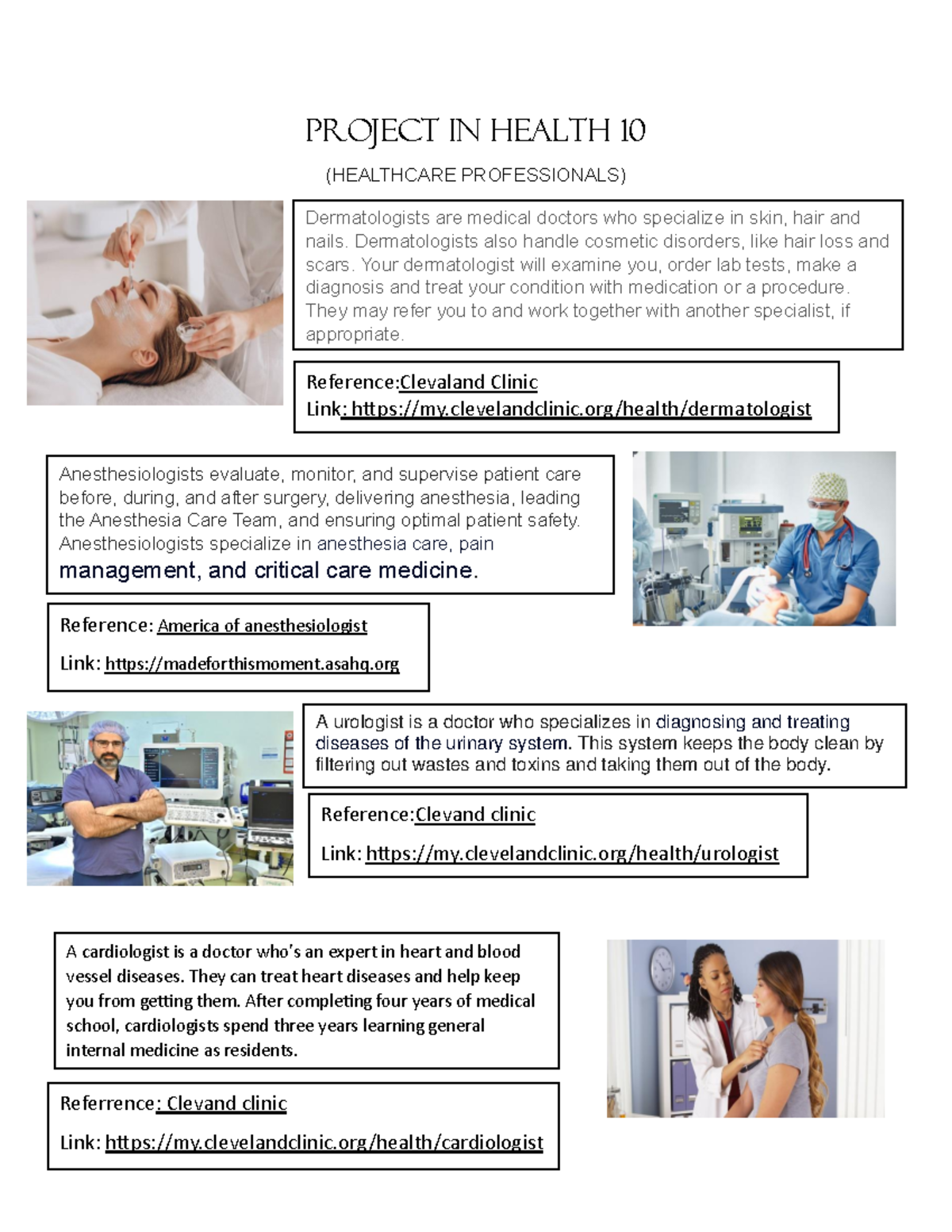 Project IN Health 10 - proejct - PROJECT IN HEALTH 10 (HEALTHCARE ...