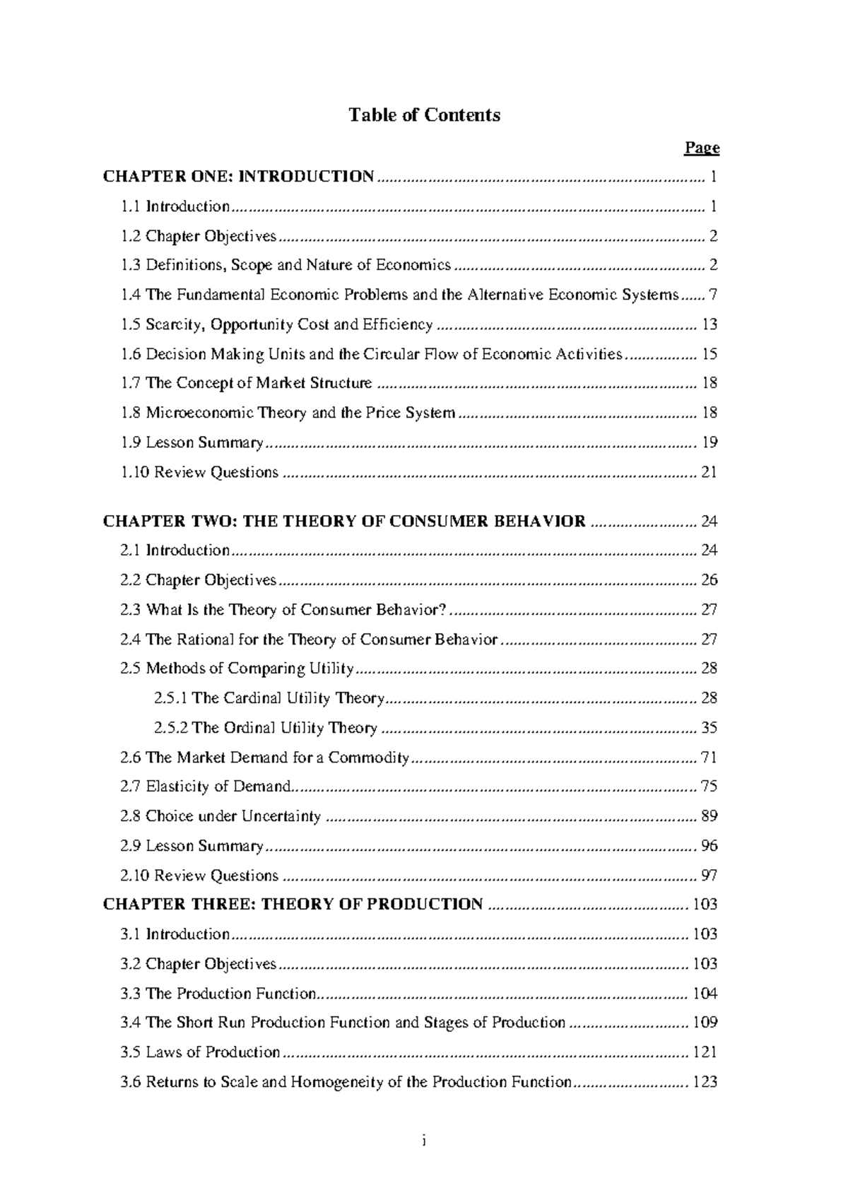 Microeconomics I - Module 1: Intro & Consumer Behavior Lessons - Studocu