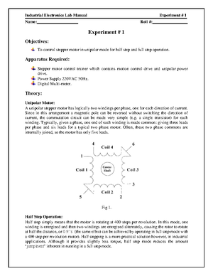 Assignment 1 Electrical Machines(2020-2024) - Electrical Machines Assignment No. Assignment must ...