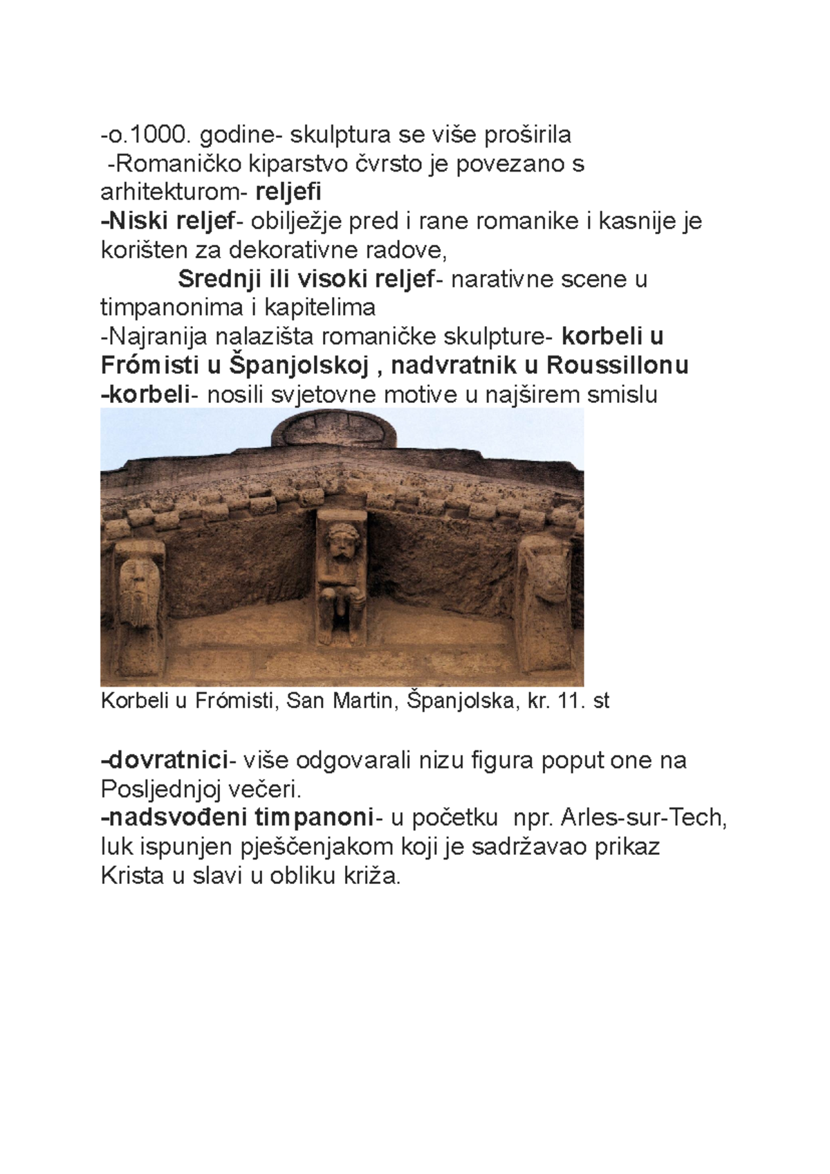 Romanička Skulptura u Francuskoj: Razvoj i Primjeri (KOD: Toman ...
