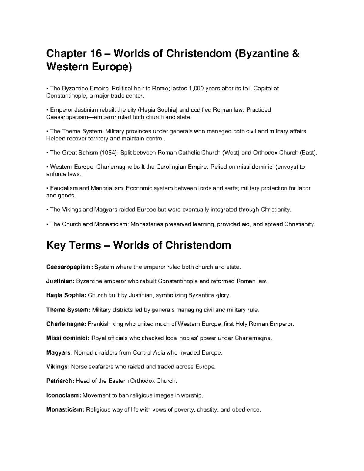 World History Complete Study Guide: Chapter 16 & 21 Insights - Studocu