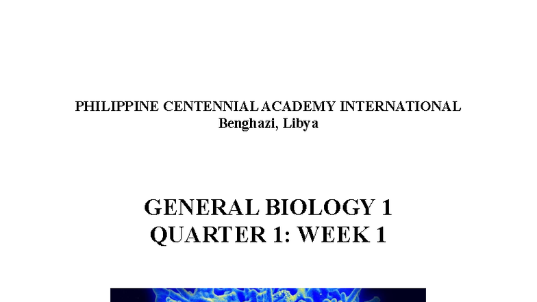 General Biology 1 Q1W1: Understanding Cell Theory and Its Proponents ...