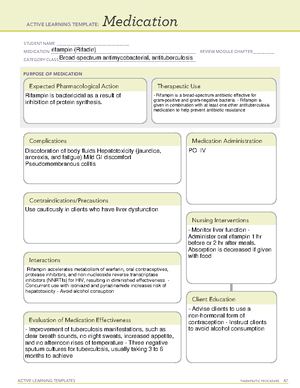 Calculating iv flow rate - ACTIVE LEARNING TEMPLATES THERAPEUTIC ...