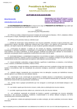 Resolucao Conama 357-05 - RESOLUÇÃO No 357, DE 17 DE MARÇO DE 2005 ...