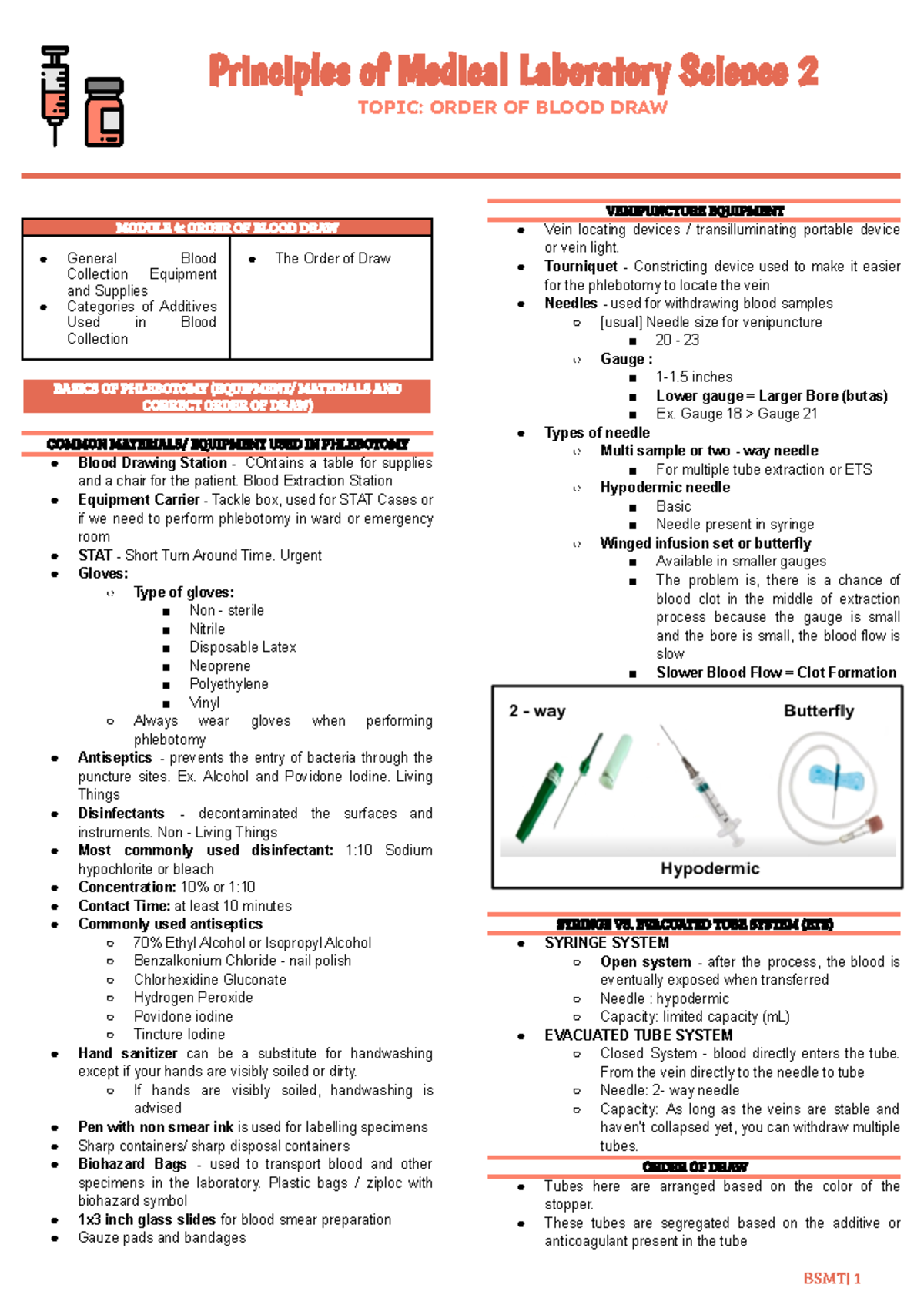 BSMT PMTP Lecture Chapter 4 - Principles of Medical Laboratory Science ...