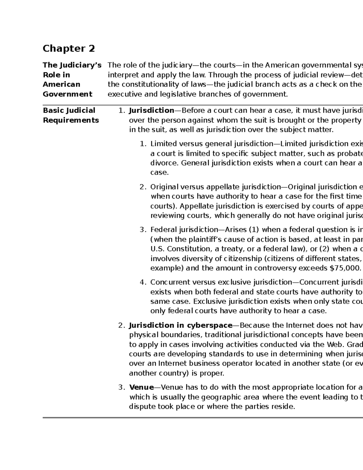 Civil Law Concepts: Torts, Negligence, and Liability - Chapter 5 Notes ...
