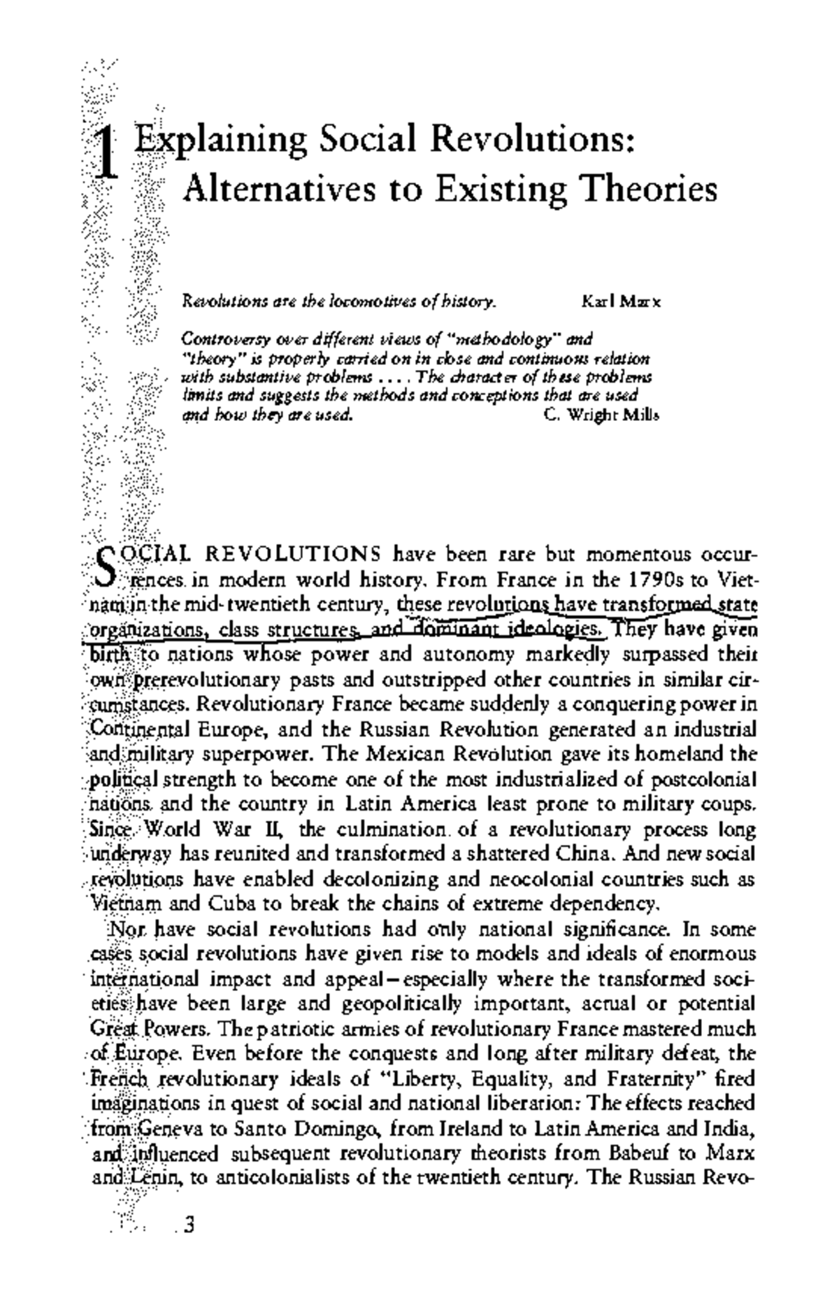 Comparative Analysis of Social Revolutions: France, Russia, and China ...